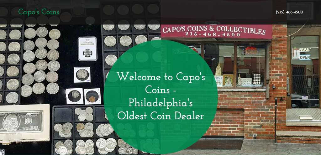 Capo's Coins Philadelphia, PA - CoinShops.org